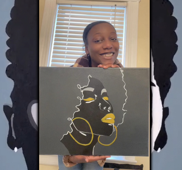 Black History Month Q&A with Utica-Based Artist Makiya West of Art By ...