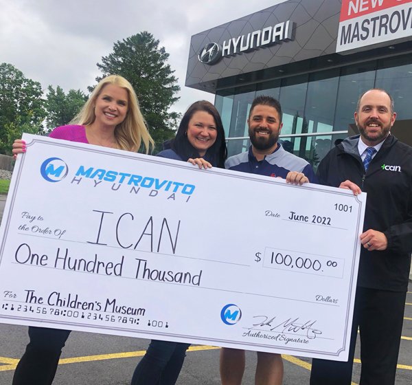Mastrovito Hyundai Commits $100,000 to the Utica Children’s Museum | ICAN